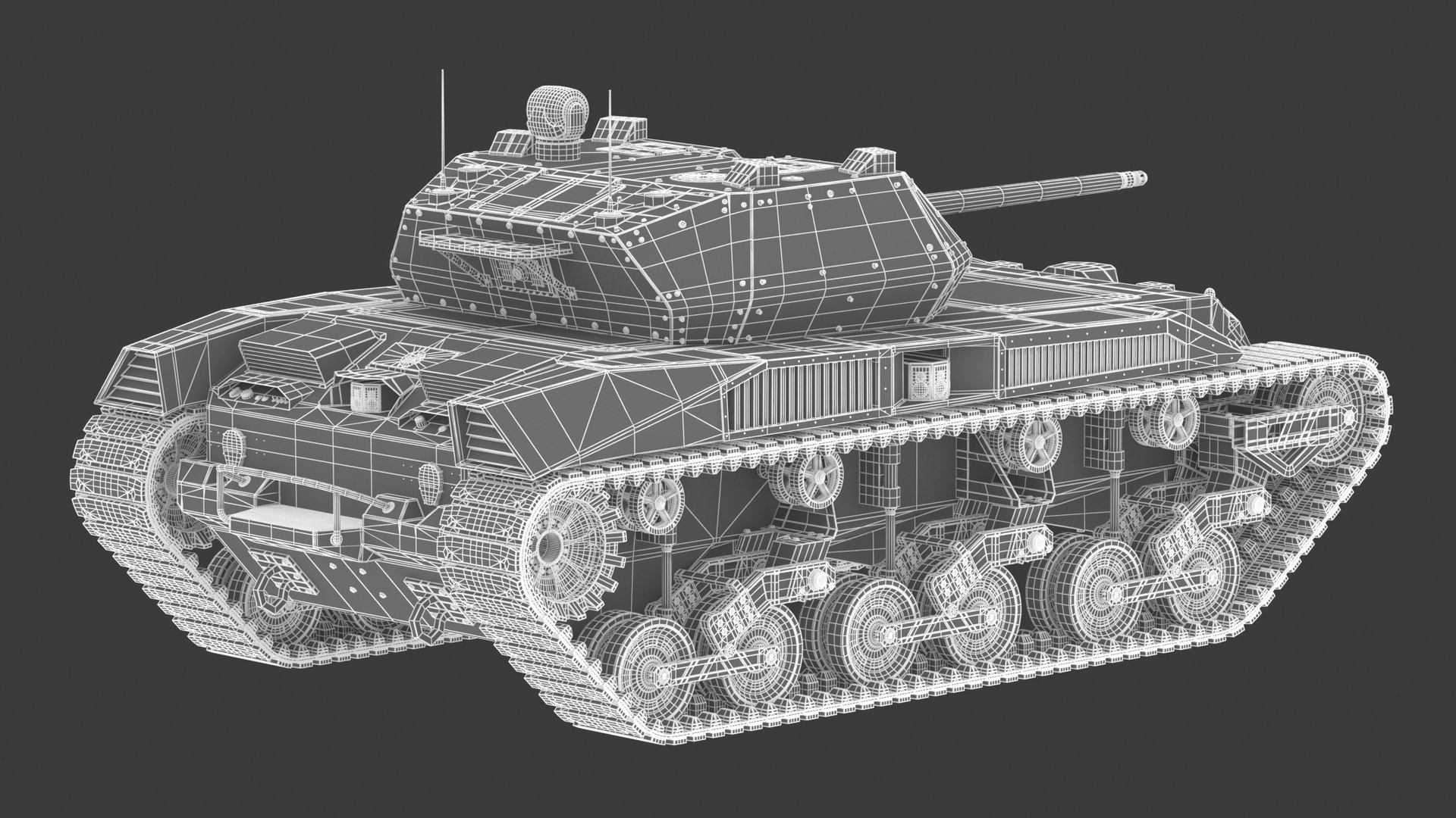 3D Model Ripsaw M5 Electric Tank - TurboSquid 2128746