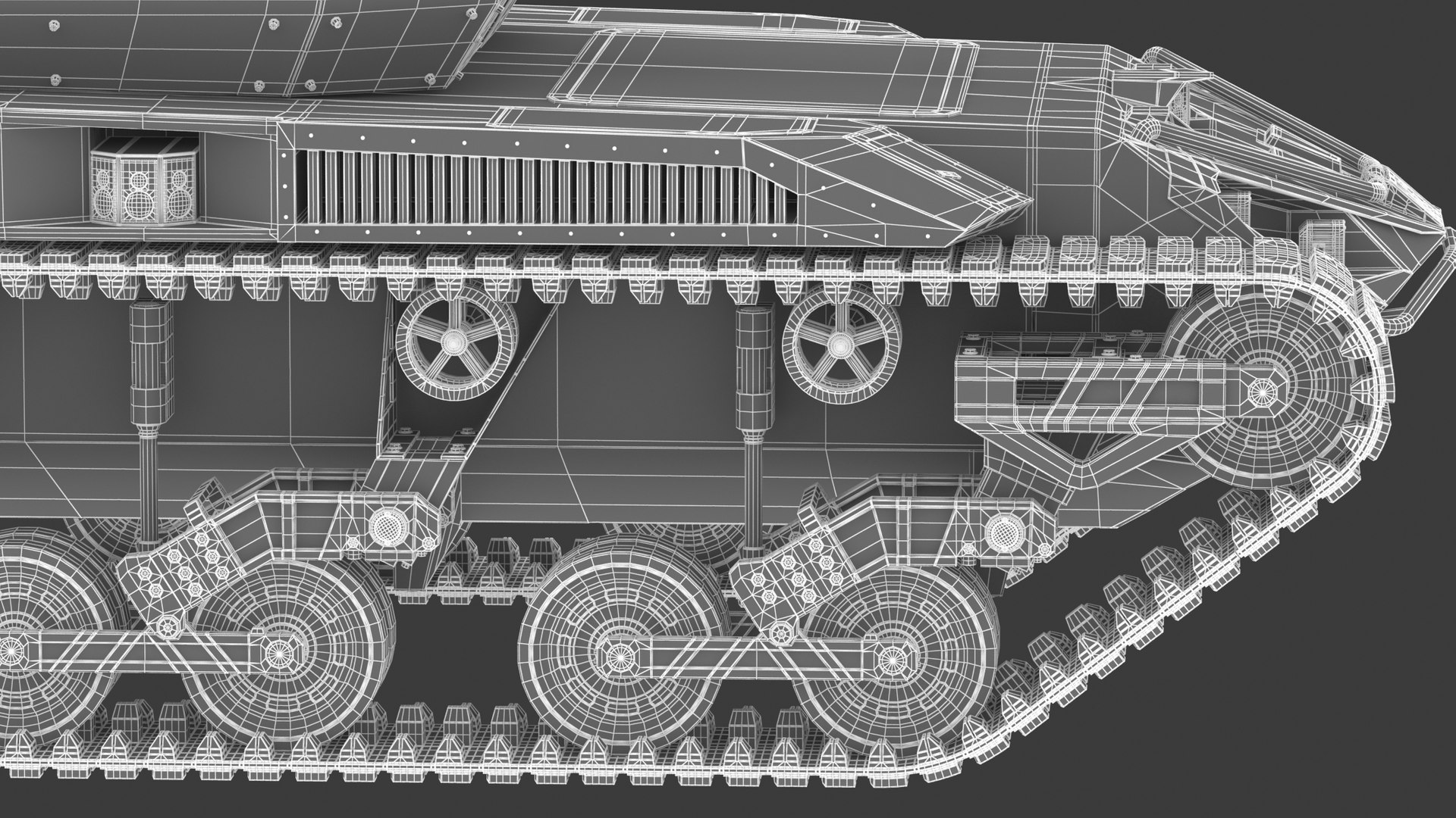 3D Model Ripsaw M5 Electric Tank - TurboSquid 2128746