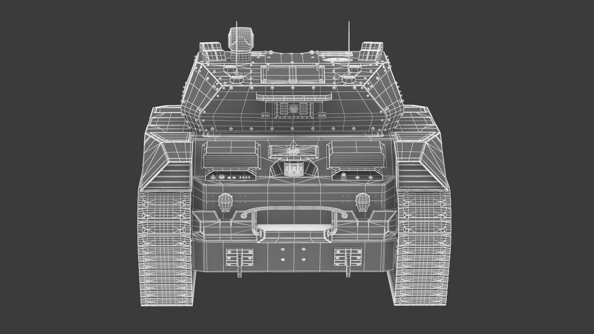 3D Model Ripsaw M5 Electric Tank - TurboSquid 2128746