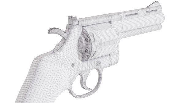 3D model Colt Python 357 Revolver - TurboSquid 1848685