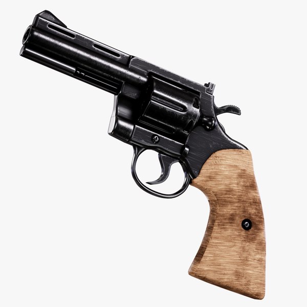 modelo 3d Revólver Colt Python 357 - TurboSquid 1848685