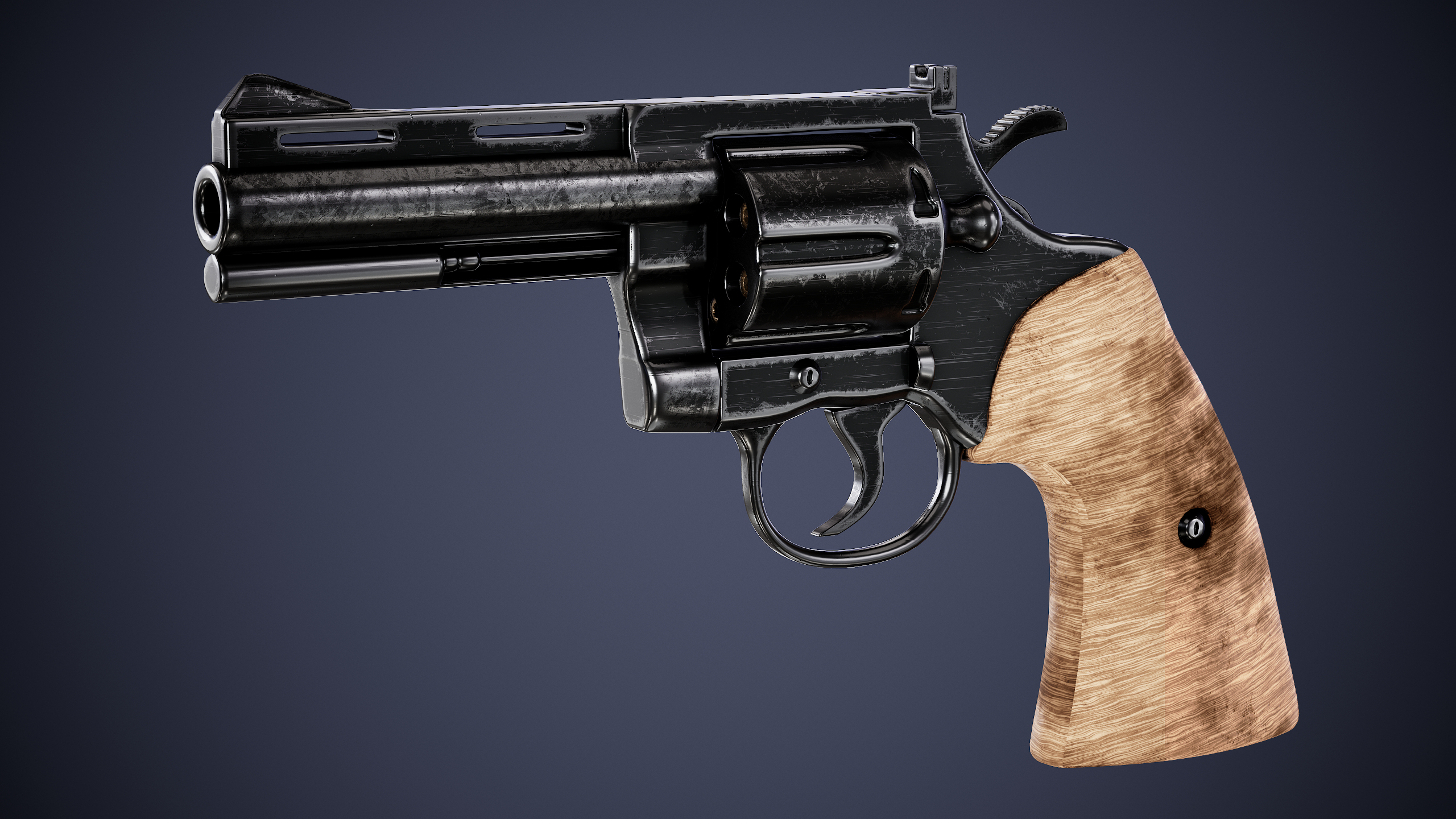 3D model Colt Python 357 Revolver - TurboSquid 1848685
