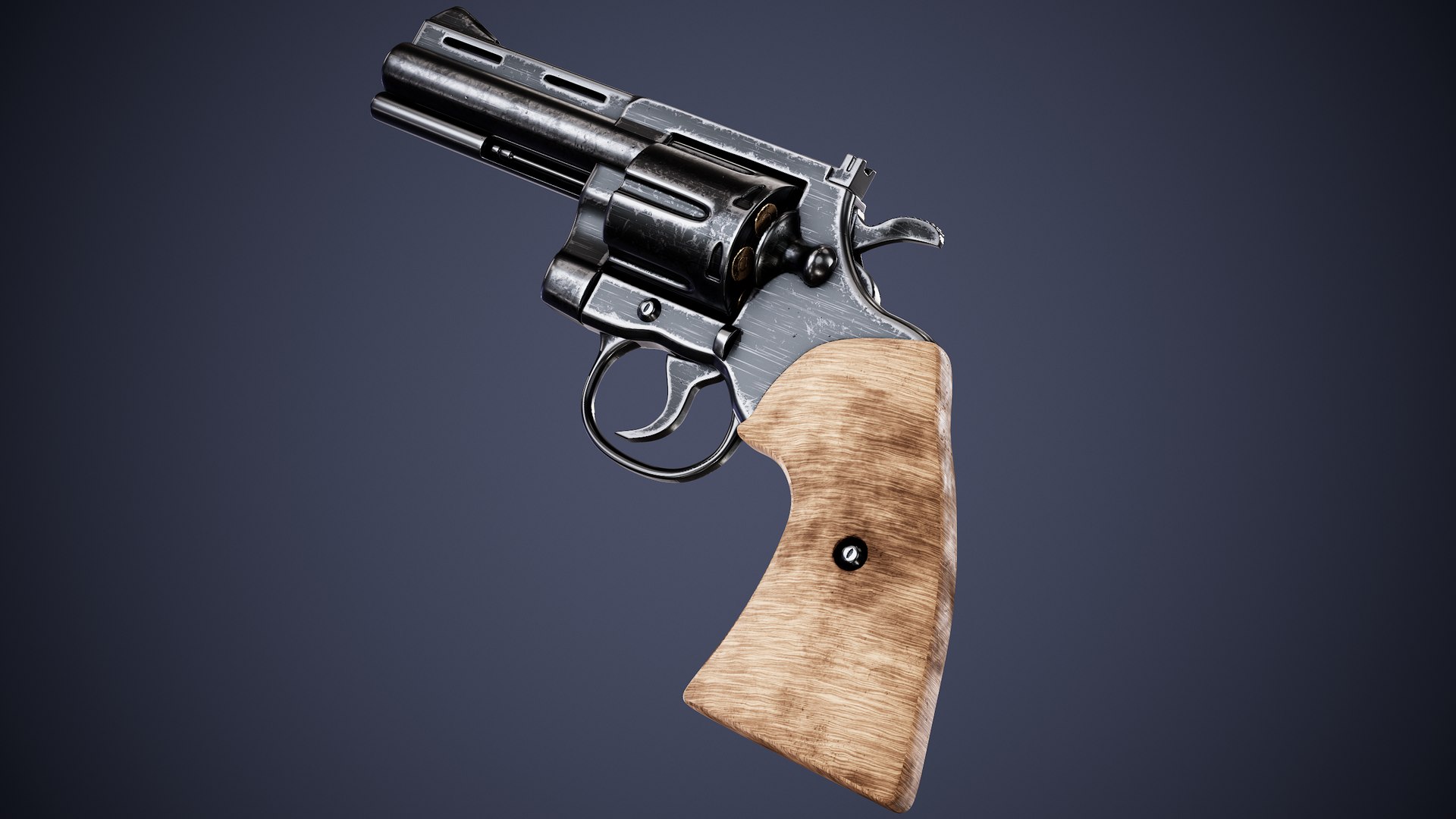 3D Model Colt Python 357 Revolver - TurboSquid 1848685