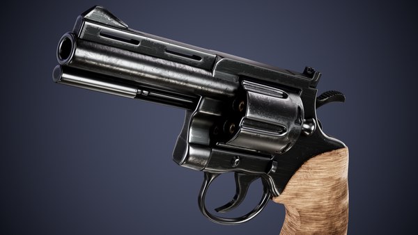 3D model Colt Python 357 Revolver - TurboSquid 1848685