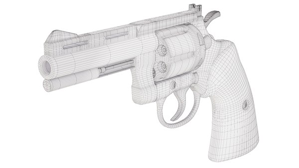 3D model Colt Python 357 Revolver - TurboSquid 1848685