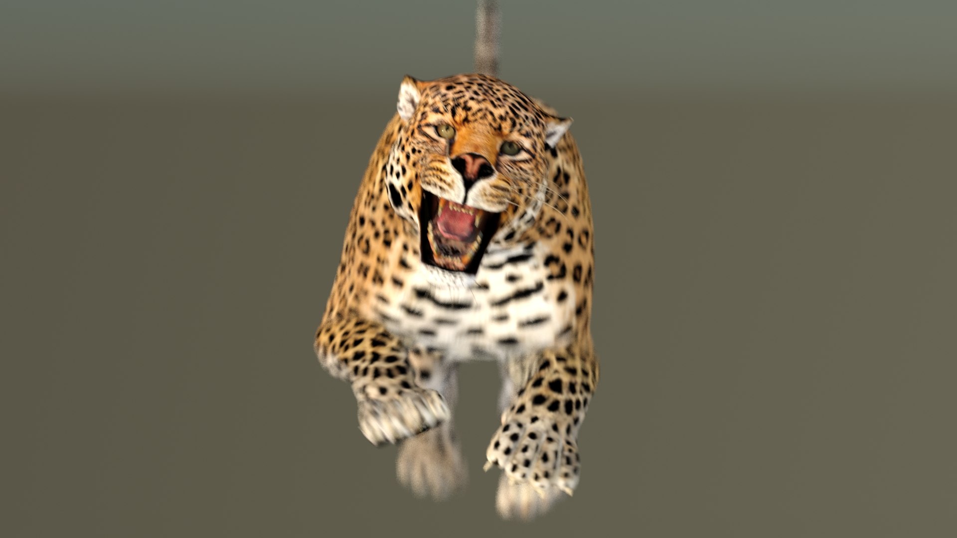 Leopard Animated 3D Model - TurboSquid 1788277