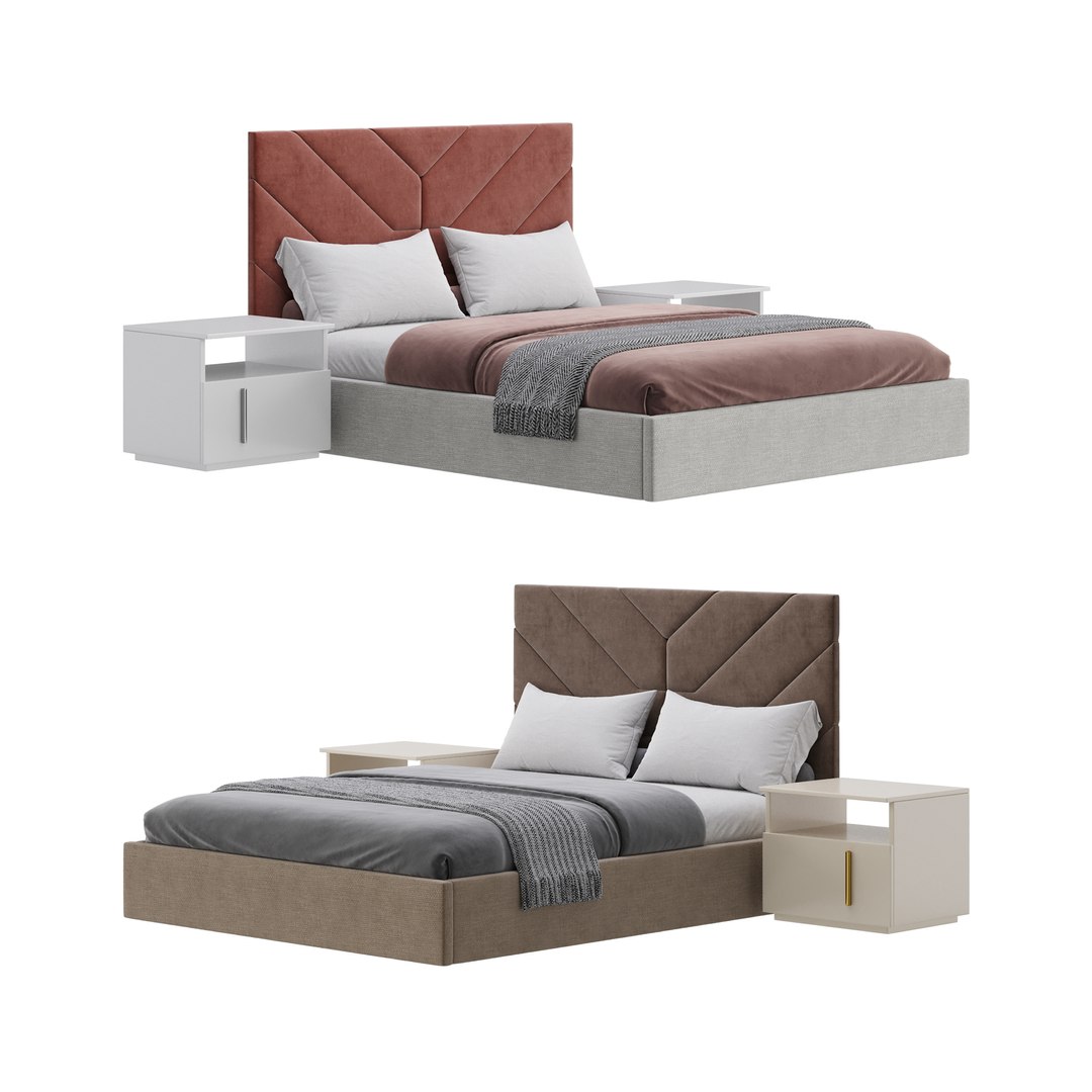Leir Bed 3D - TurboSquid 2195192
