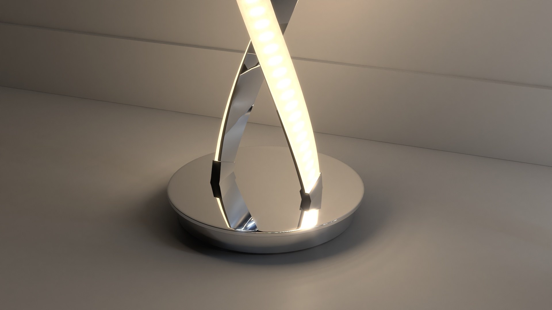 3D lamp helix led - TurboSquid 1679521