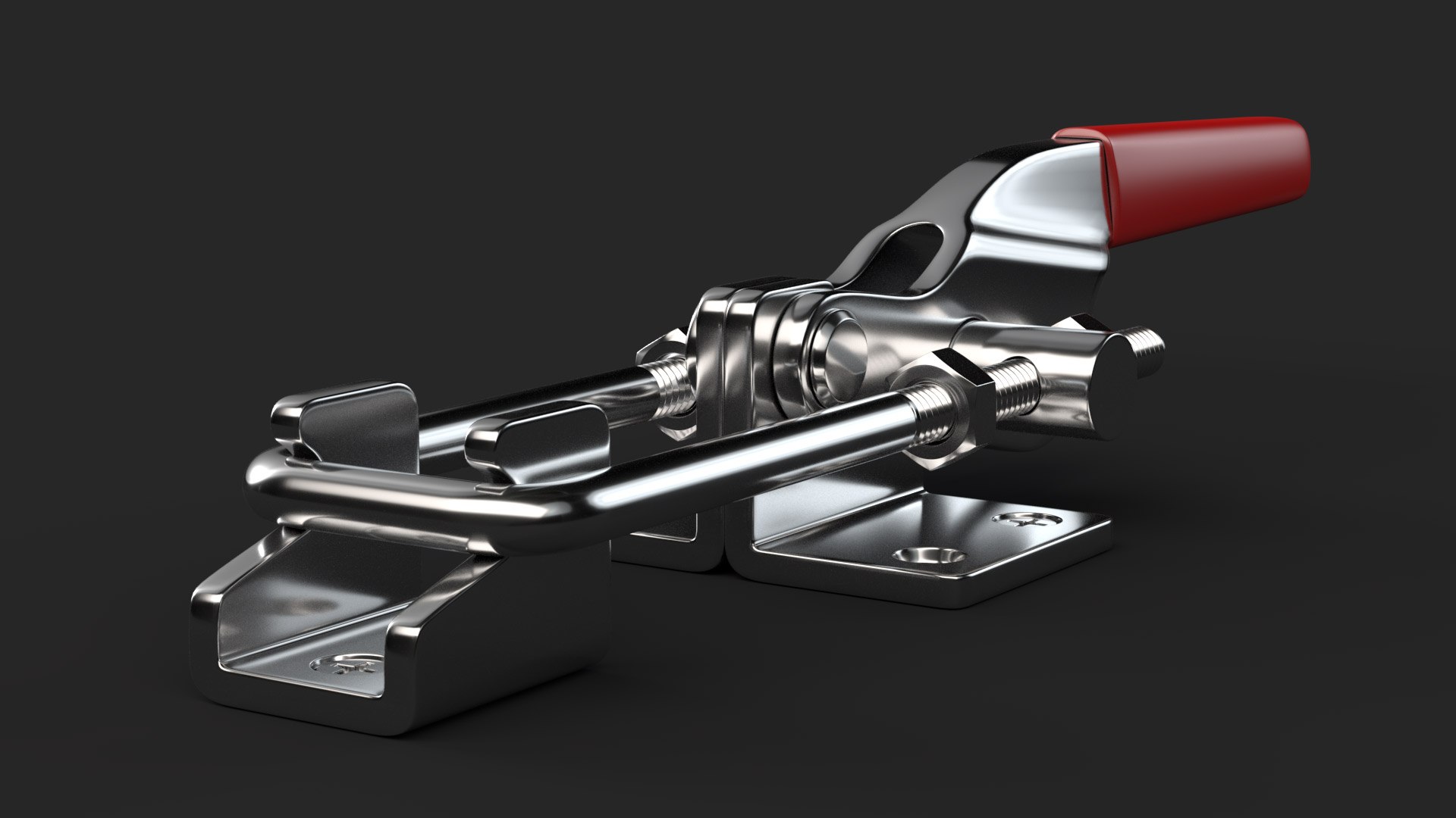 Horizontal Pull-action Latch Toggle 3D Model - TurboSquid 1544754