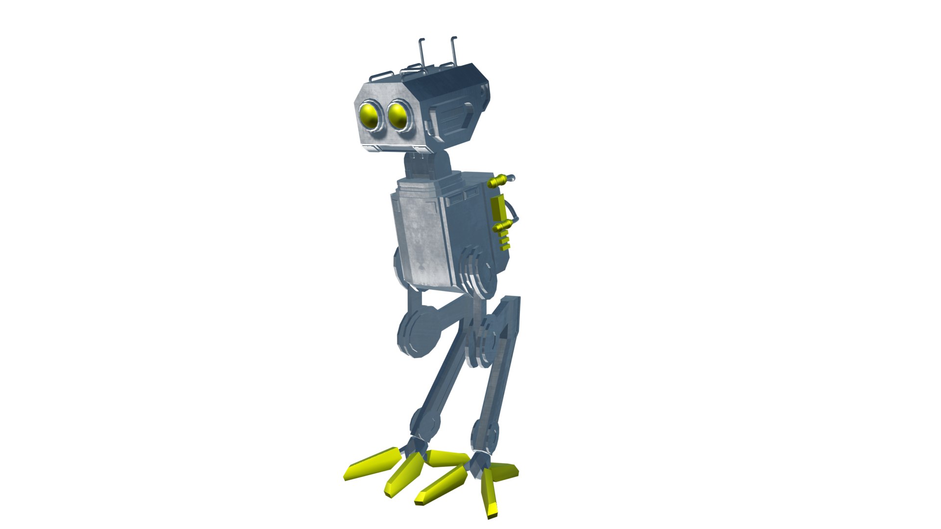 3D Bot - TurboSquid 2019900