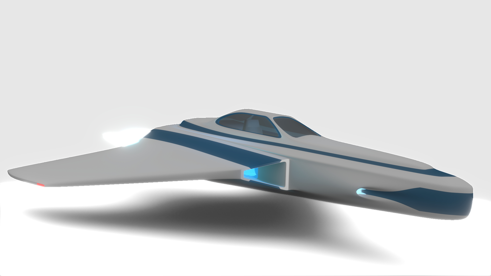 Space Ship 3d Model