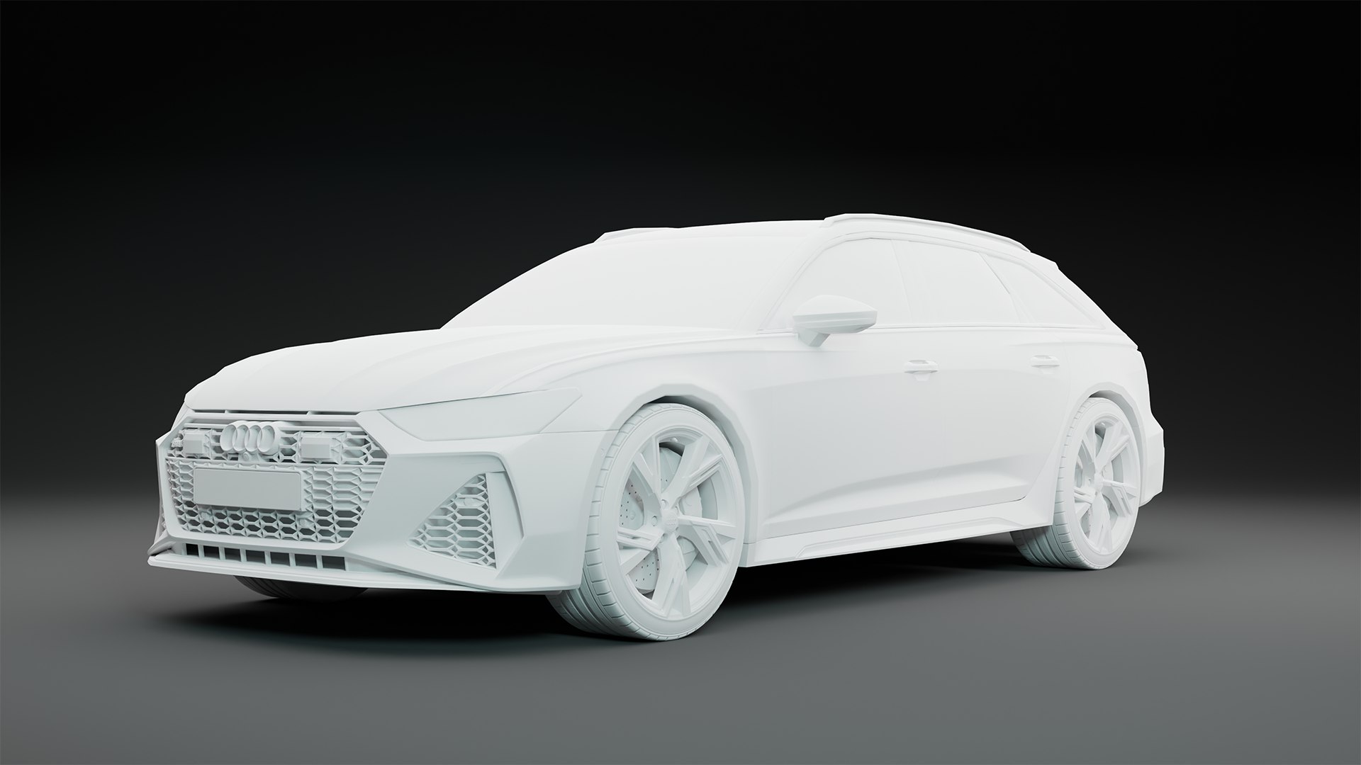 Car Audi RS 6 2022 3D Model With Textures 3D Model - TurboSquid 2117398