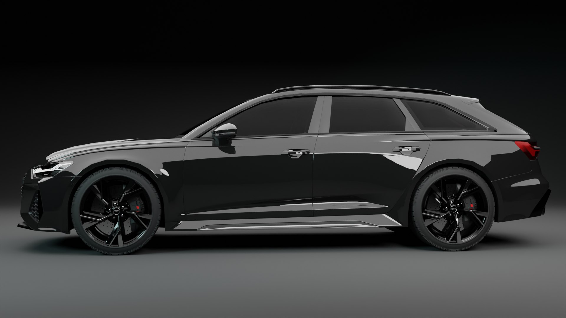 Car Audi RS 6 2022 3D Model With Textures 3D Model - TurboSquid 2117398