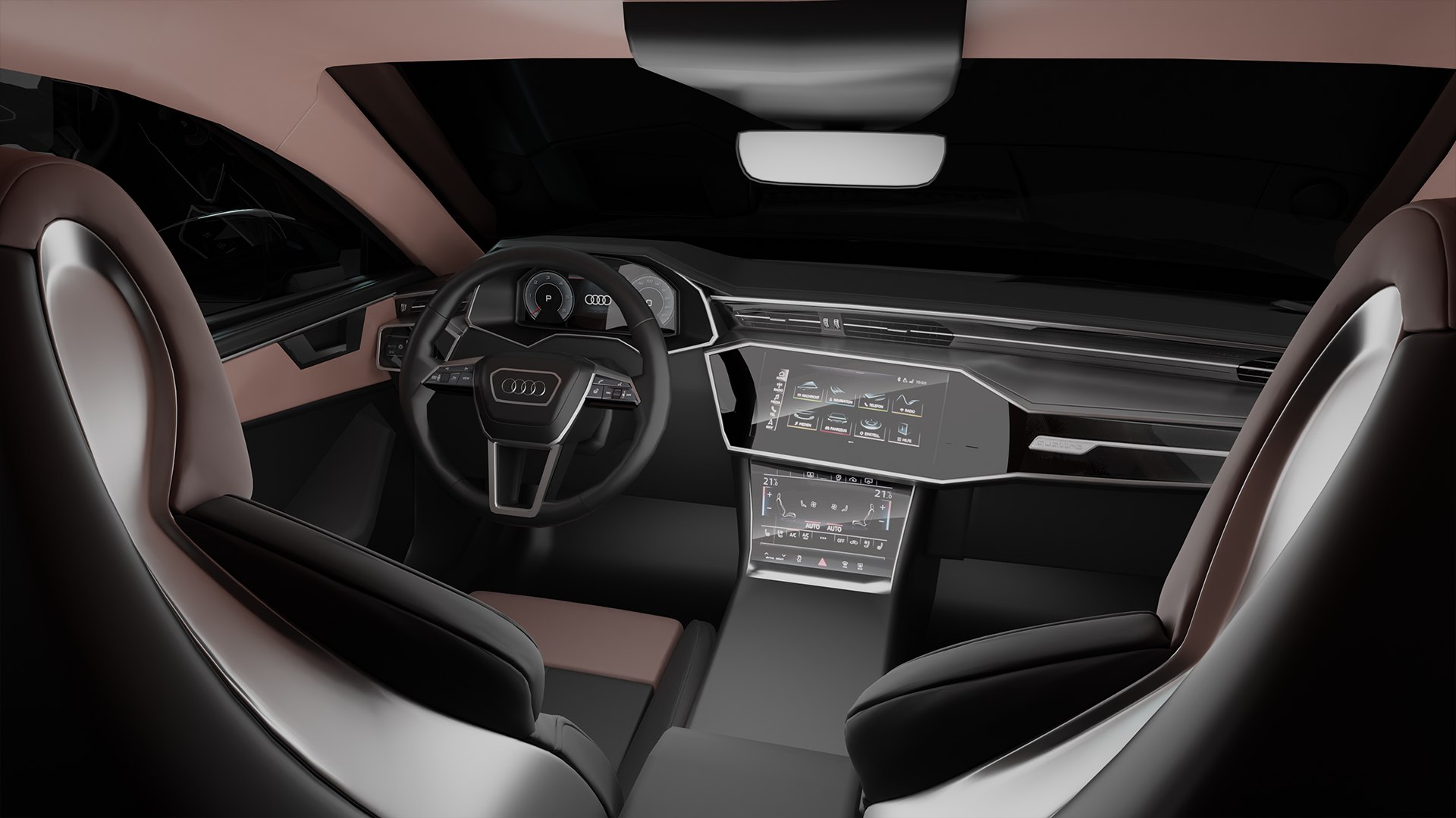 Car Audi RS 6 2022 3D Model With Textures 3D Model - TurboSquid 2117398