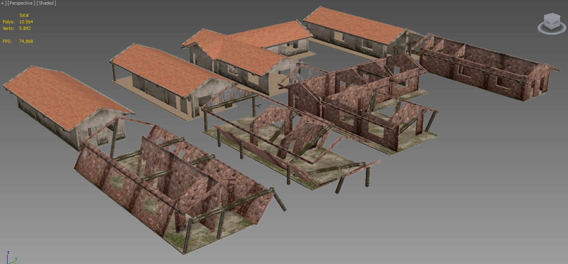 3d Shacks New Old Model