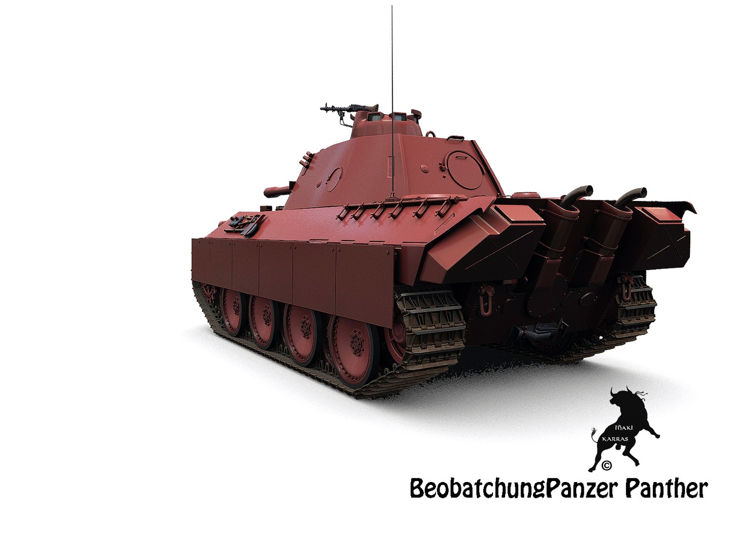 3d Max Artillery Vehicle