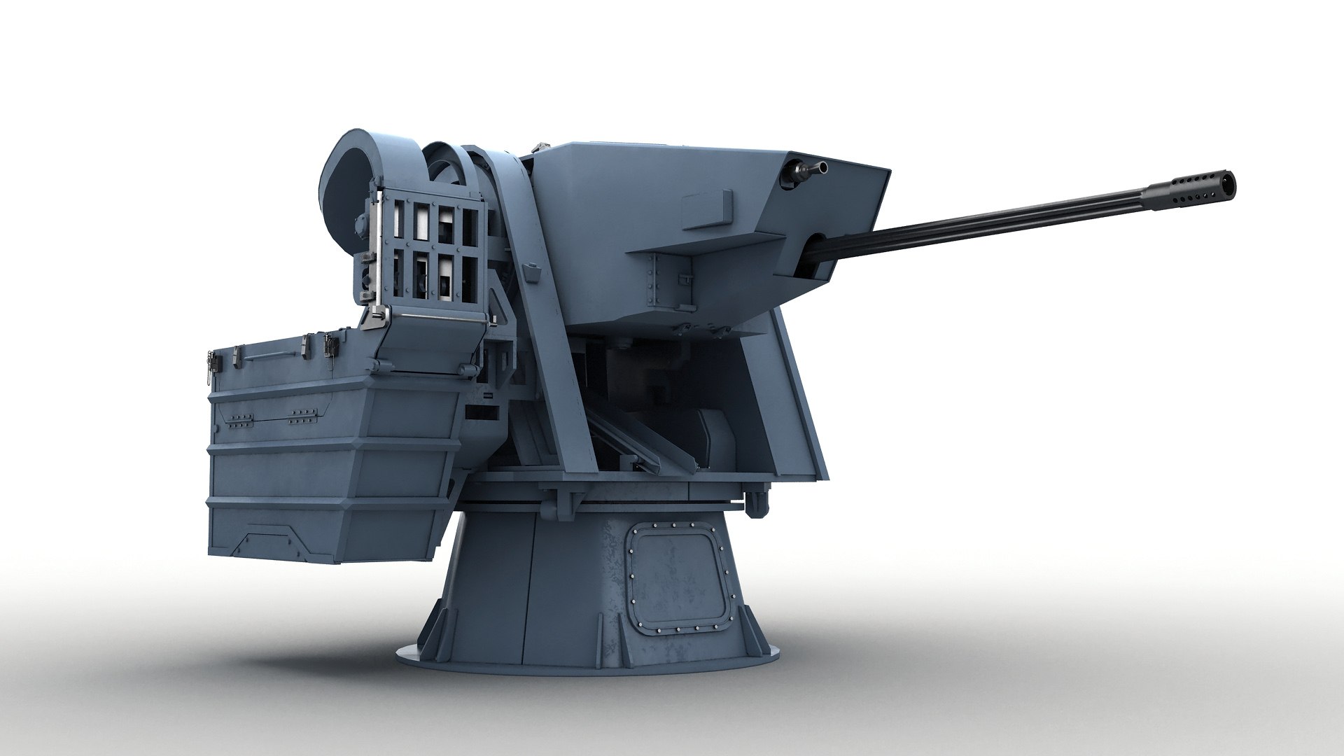 Modern Naval Turret 3D Model - TurboSquid 1418282