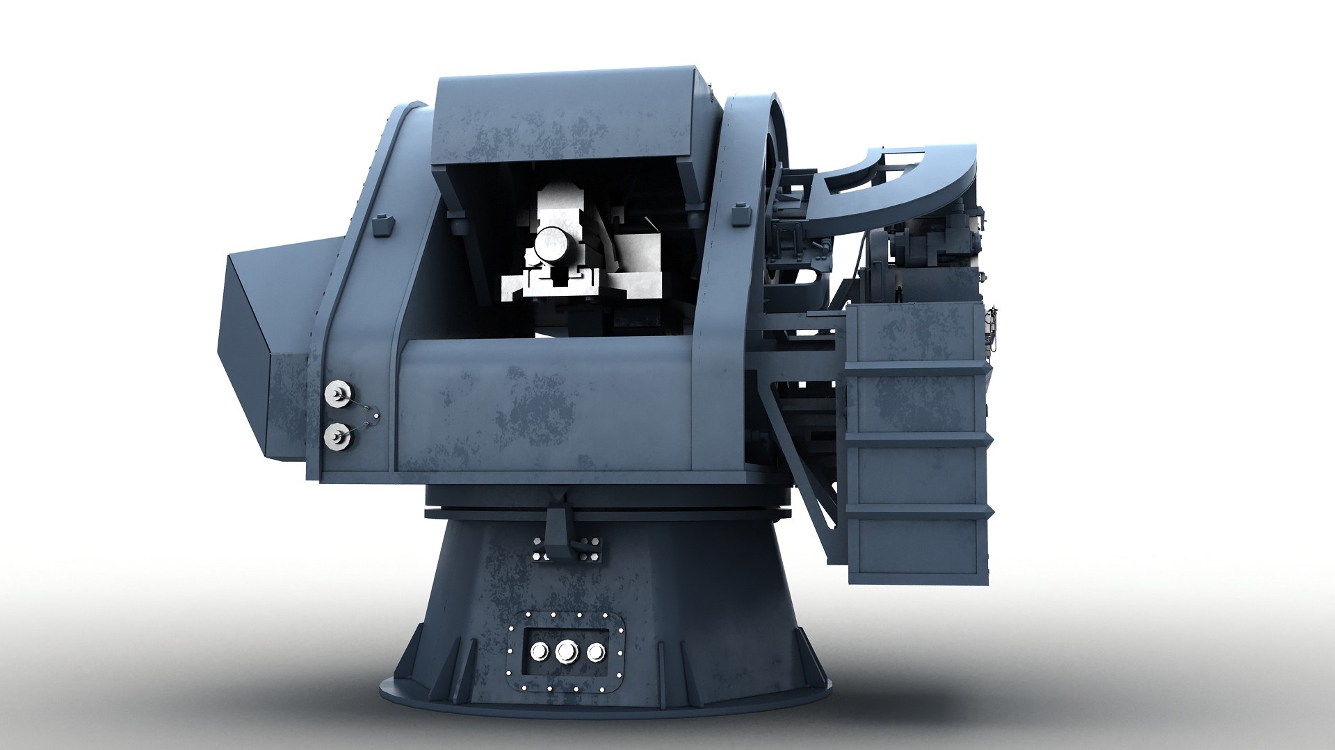 Modern Naval Turret 3D Model - TurboSquid 1418282
