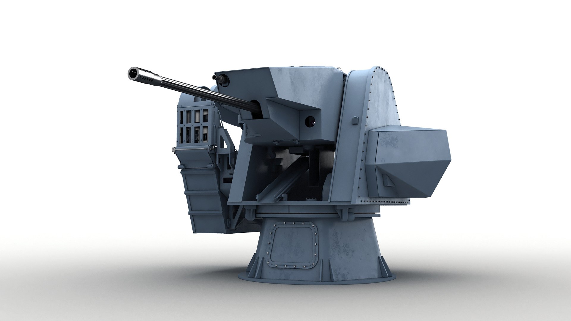 Modern Naval Turret 3D Model - TurboSquid 1418282