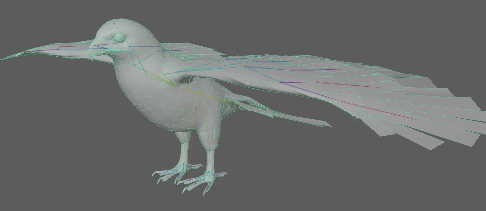 3D Model Hawk Rig - TurboSquid 1985304