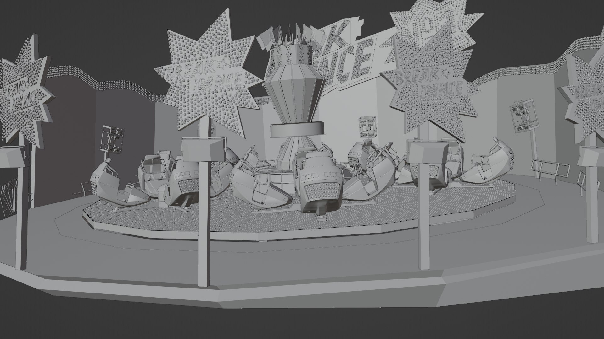 Break Dance Ride Model 3d Model Turbosquid 2147801