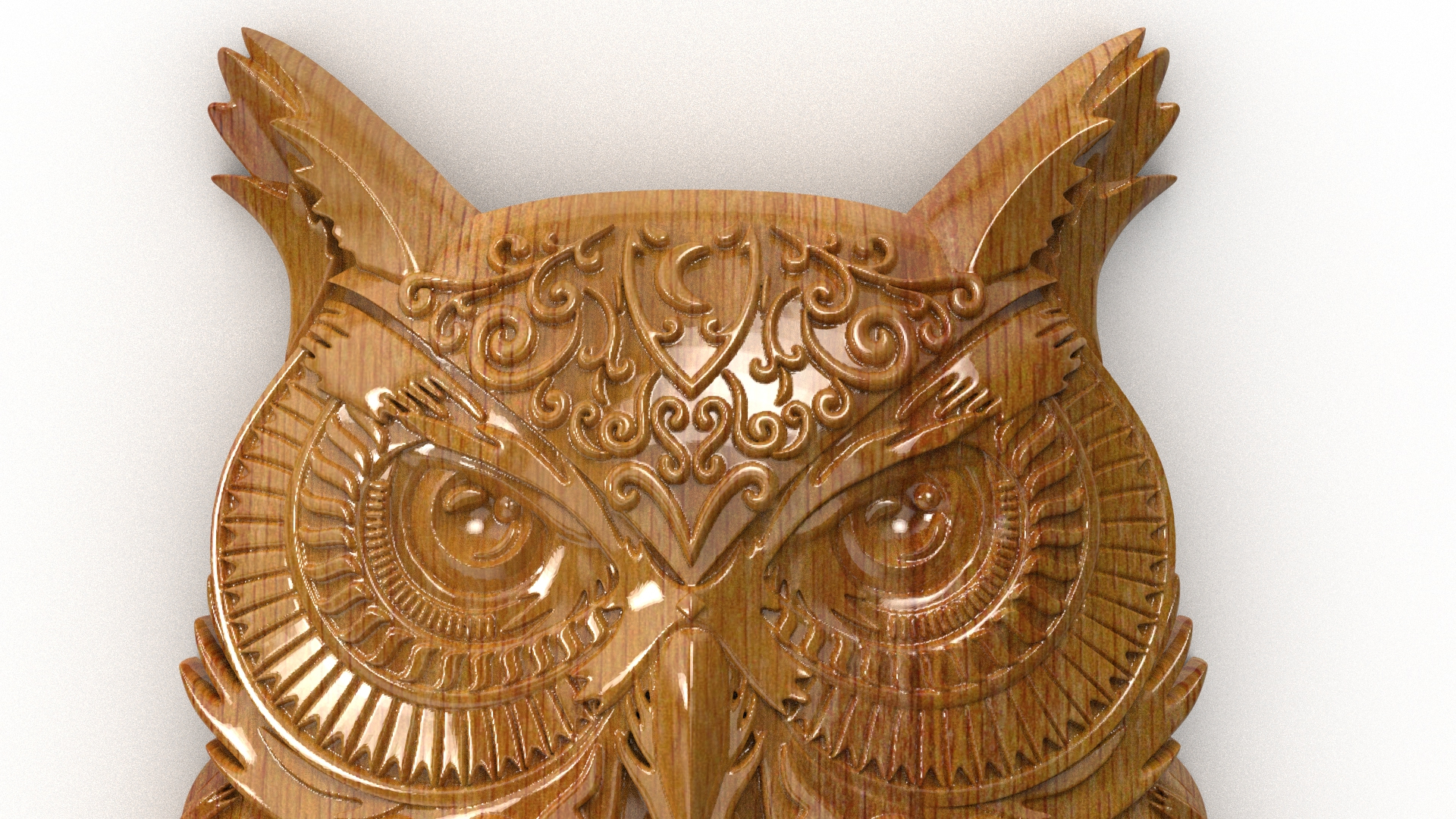 Cnc owl 3D - TurboSquid 1679431