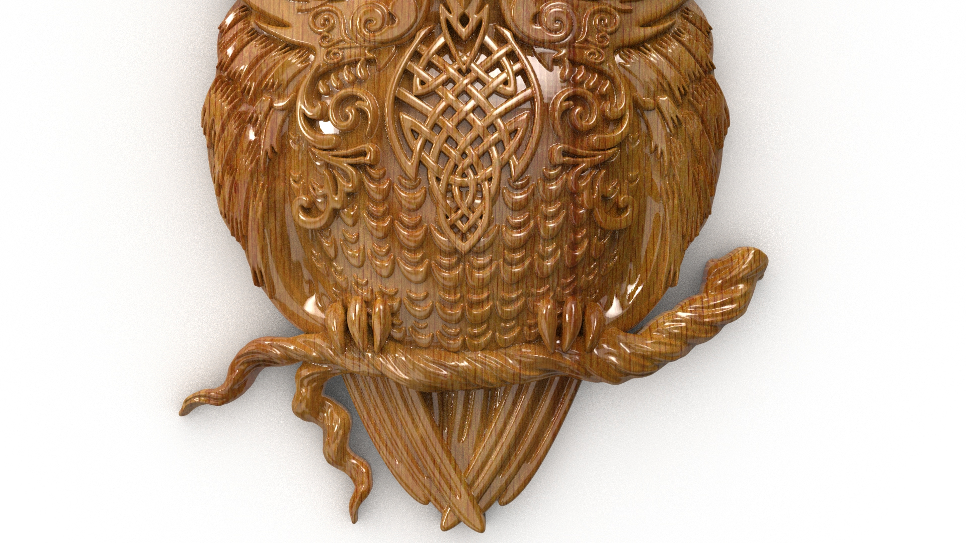 Cnc owl 3D - TurboSquid 1679431