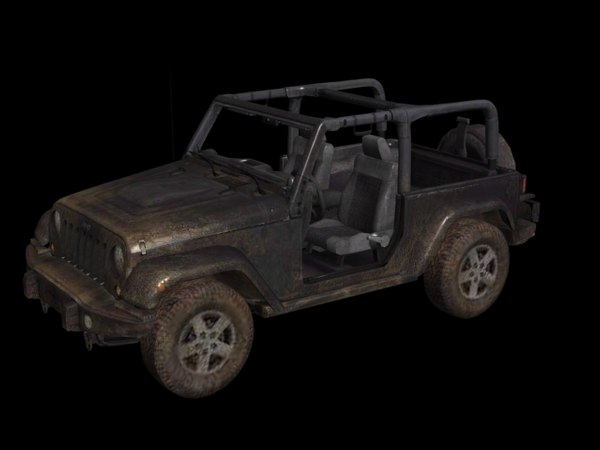 3d model jeep