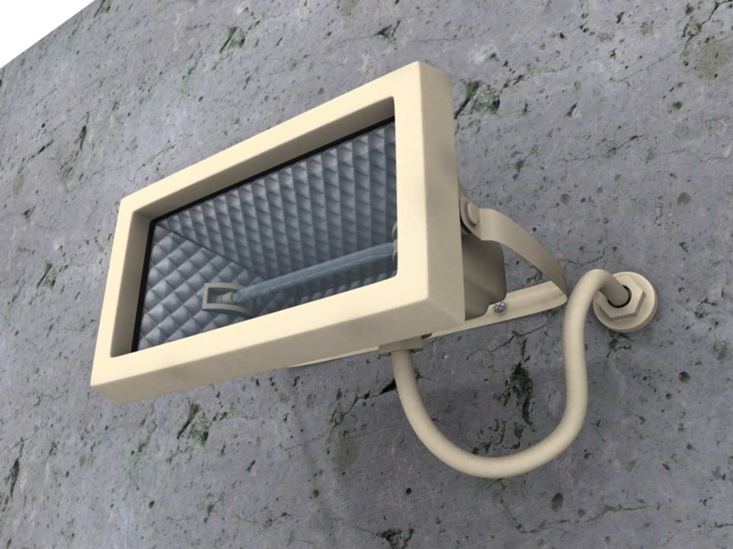 3d projector flood light lamp model