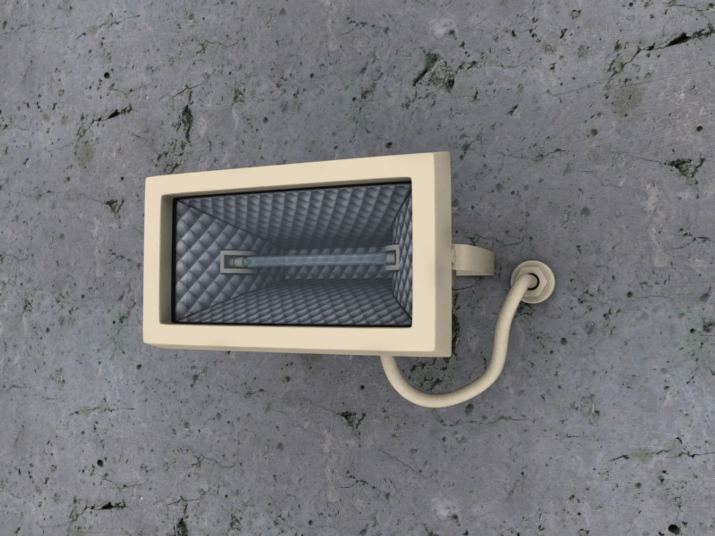 3d projector flood light lamp model