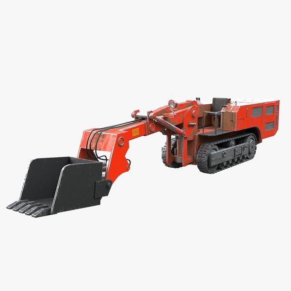 Cola Mine Tracked Loader 3D - TurboSquid 1990994
