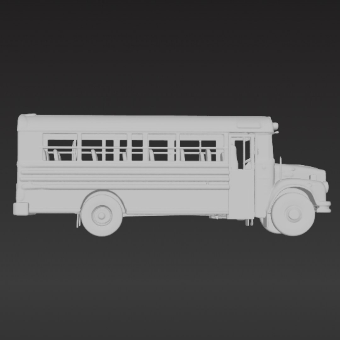 Free School Bus Model - TurboSquid 2361939