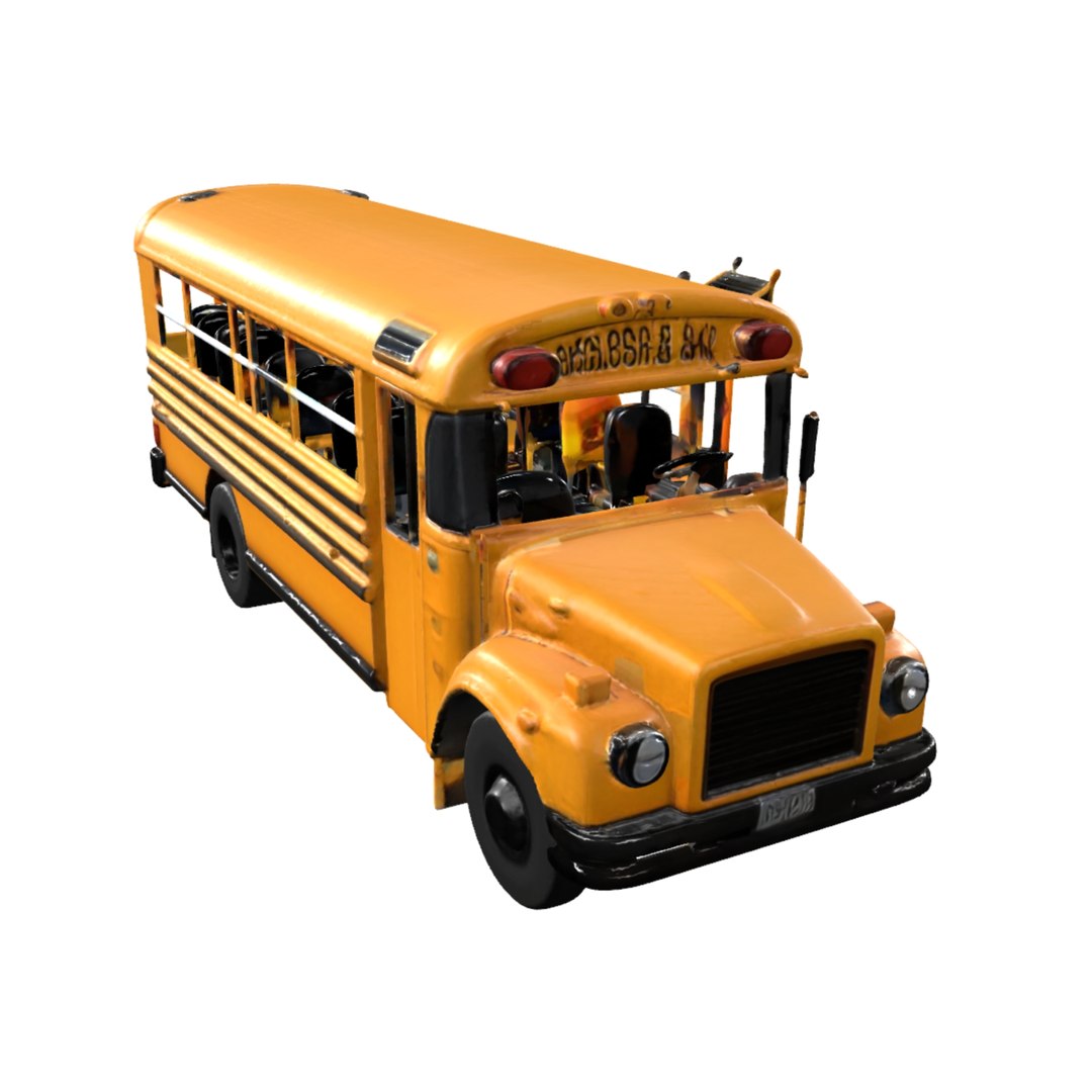 Free School Bus Model - TurboSquid 2361939