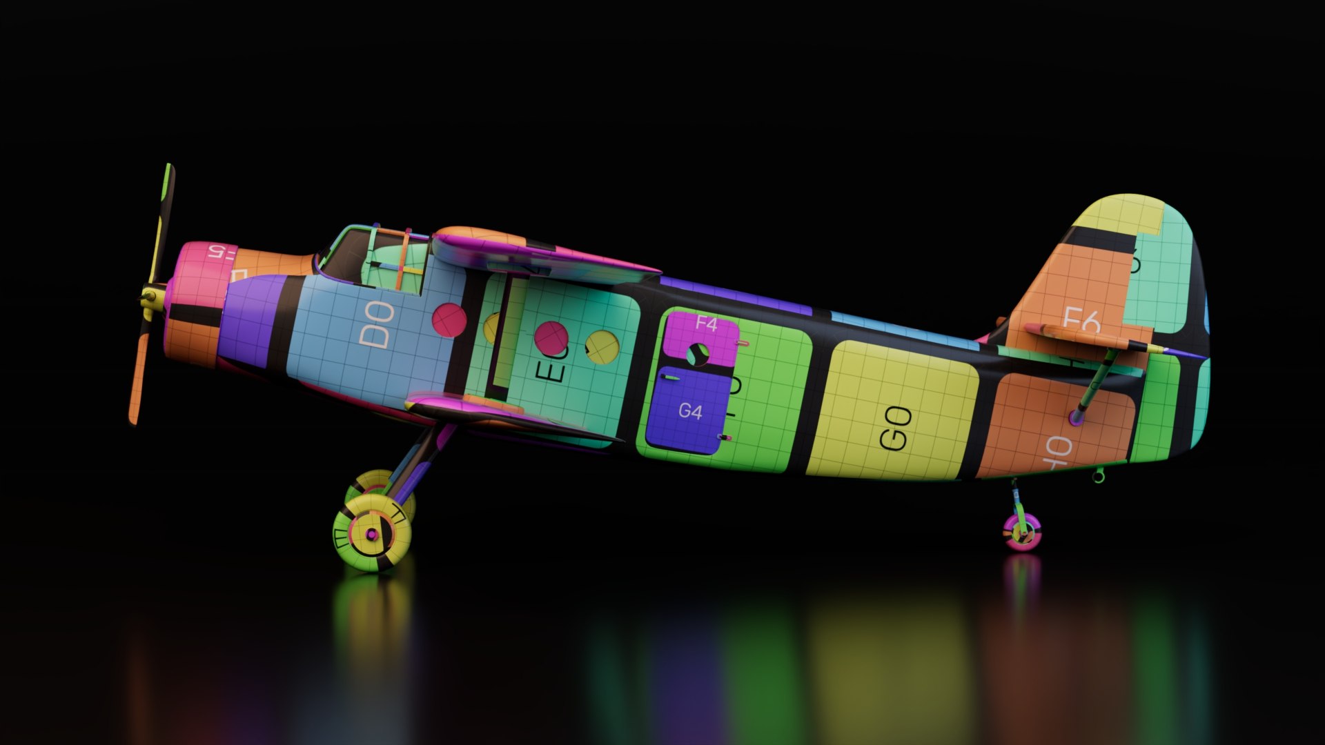 3D Airplane Model - TurboSquid 2433043