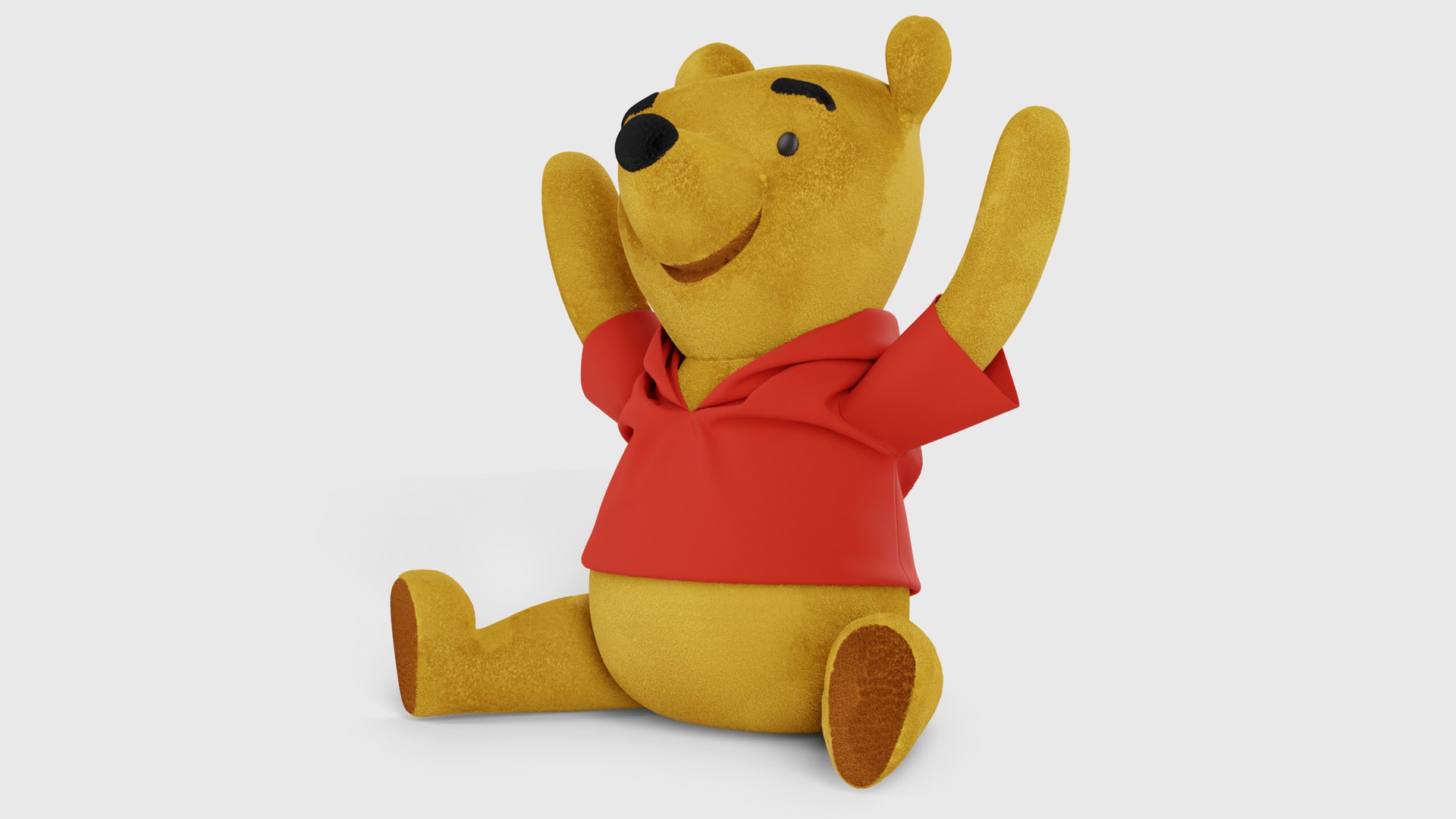 3D Winnie the Pooh model - TurboSquid 1899585