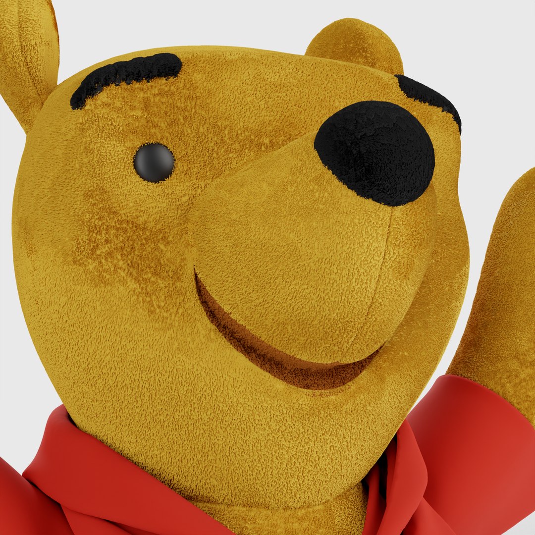 3D Winnie the Pooh model - TurboSquid 1899585