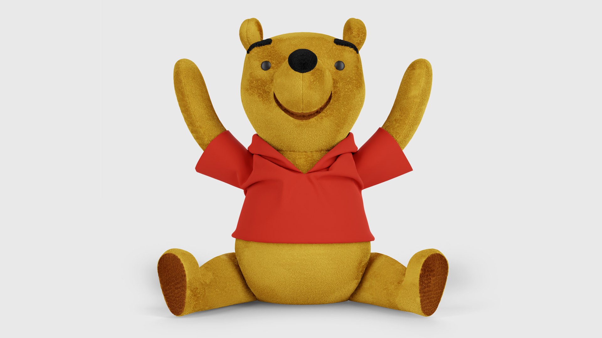 3D Winnie the Pooh model - TurboSquid 1899585