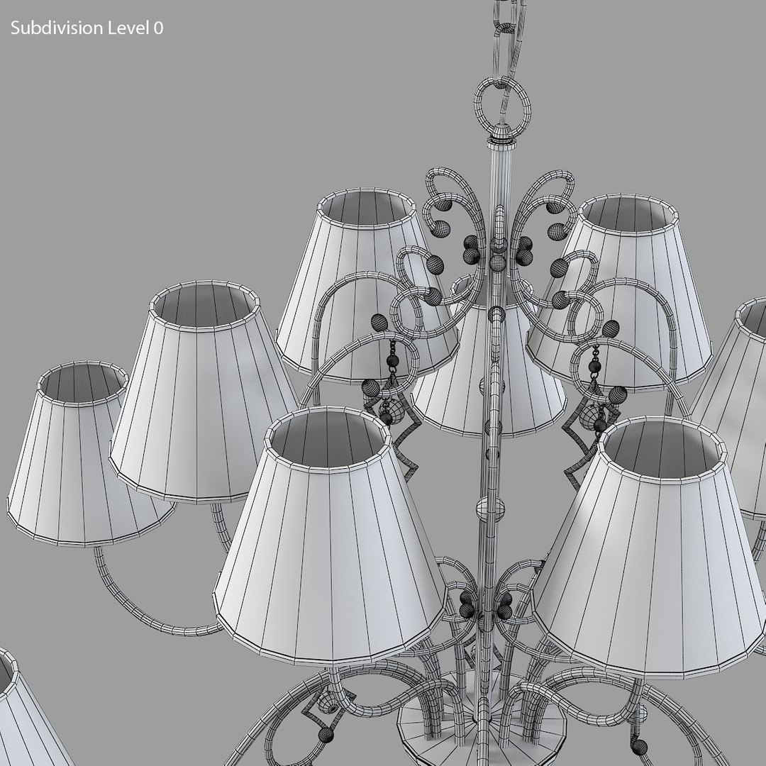 l arte luce capri 3d model