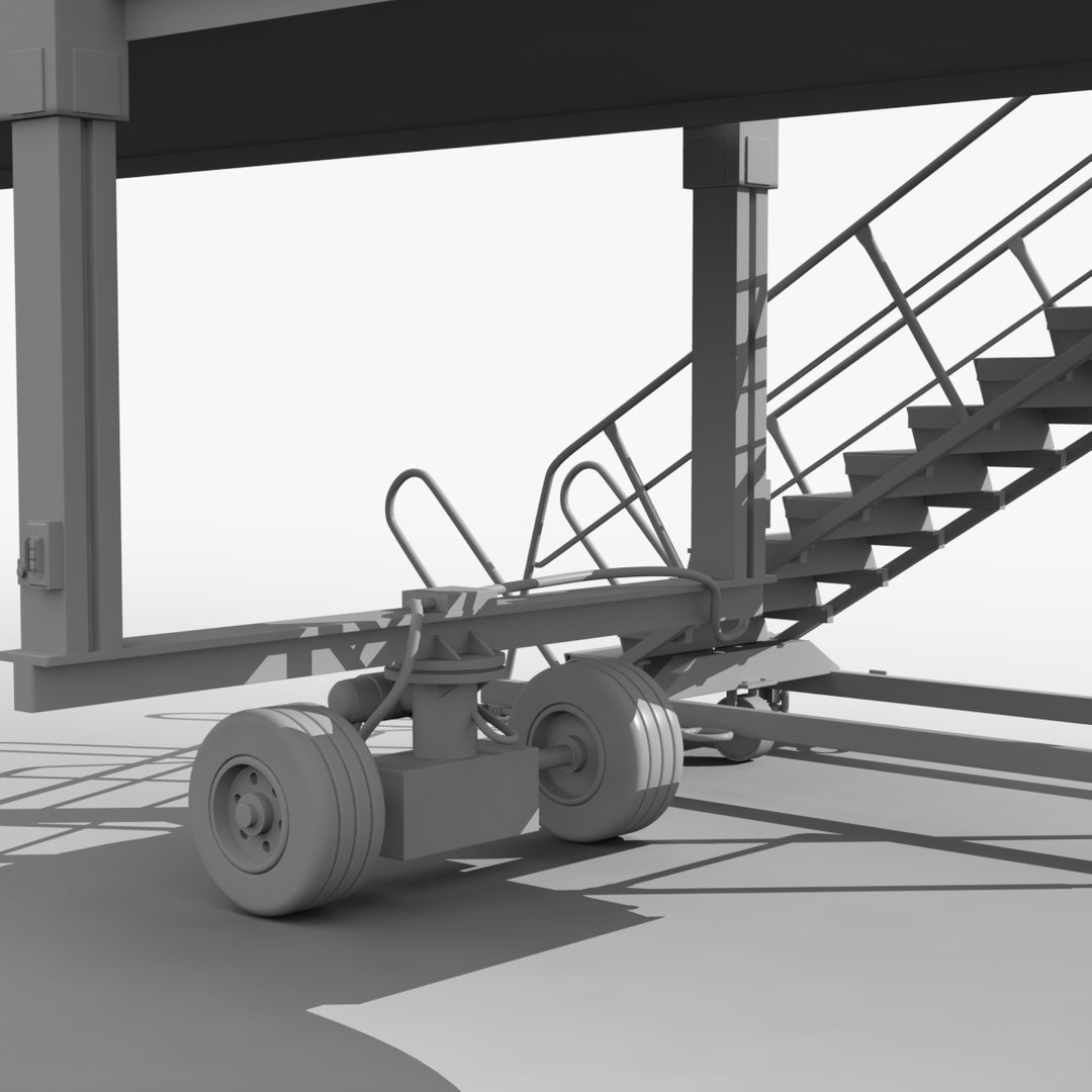 X Airport Jetway Modeled