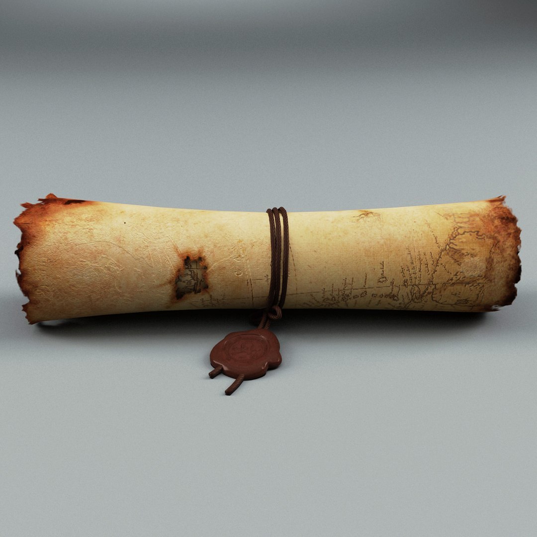 3d Model Treasure Mapped