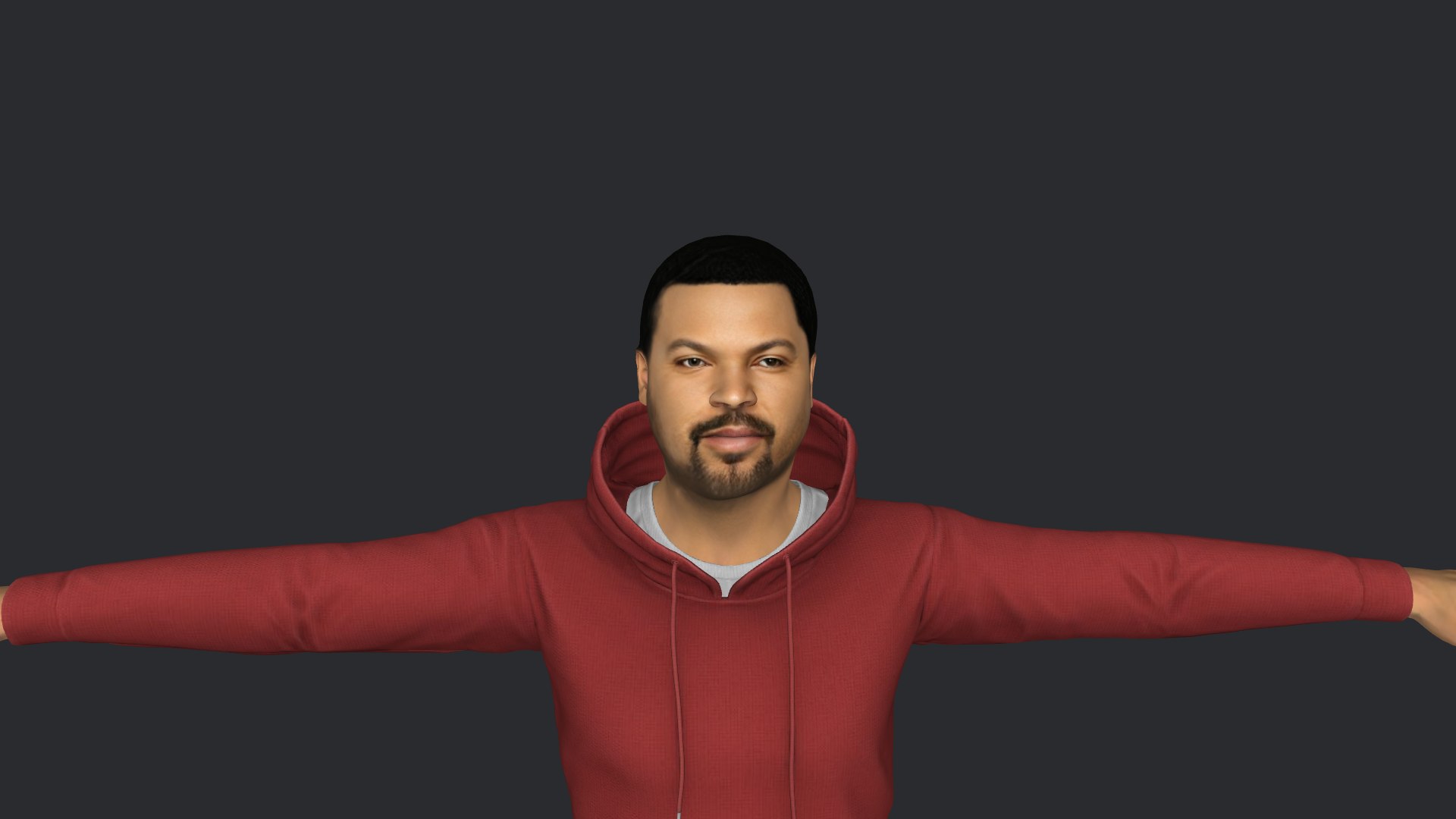 Ice Cube Hyper Realistic Full Body Fully Rigged 3D Character Model ...