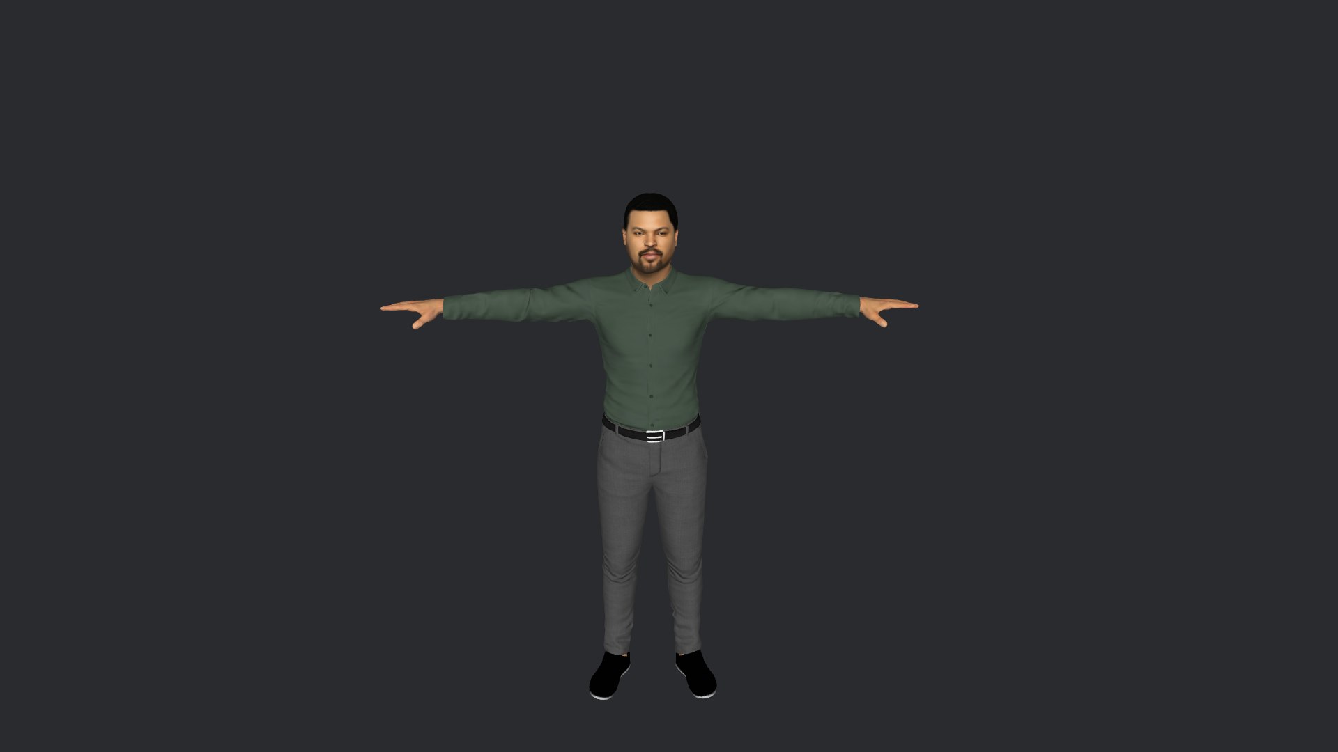 Ice Cube Hyper Realistic Full Body Fully Rigged 3D Character Model ...
