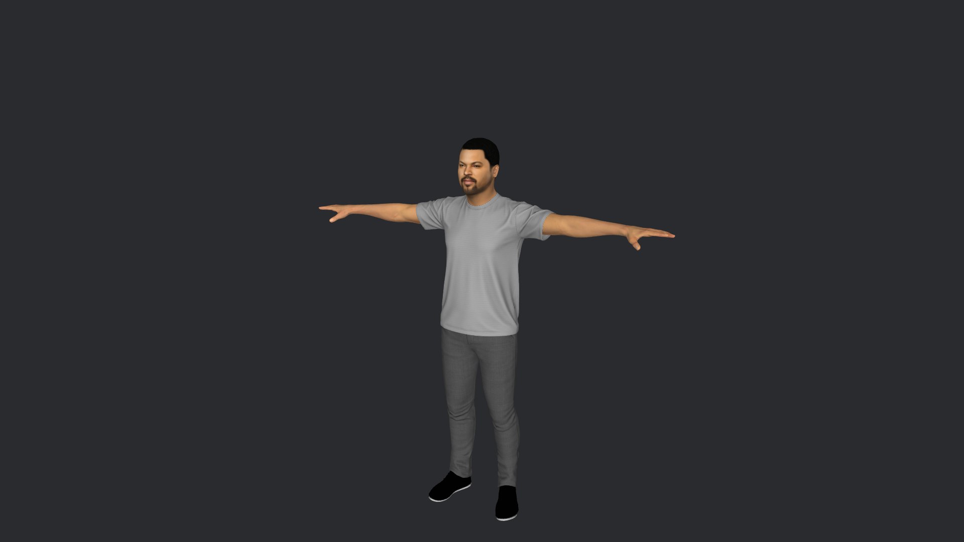 Ice Cube Hyper Realistic Full Body Fully Rigged 3D Character Model ...