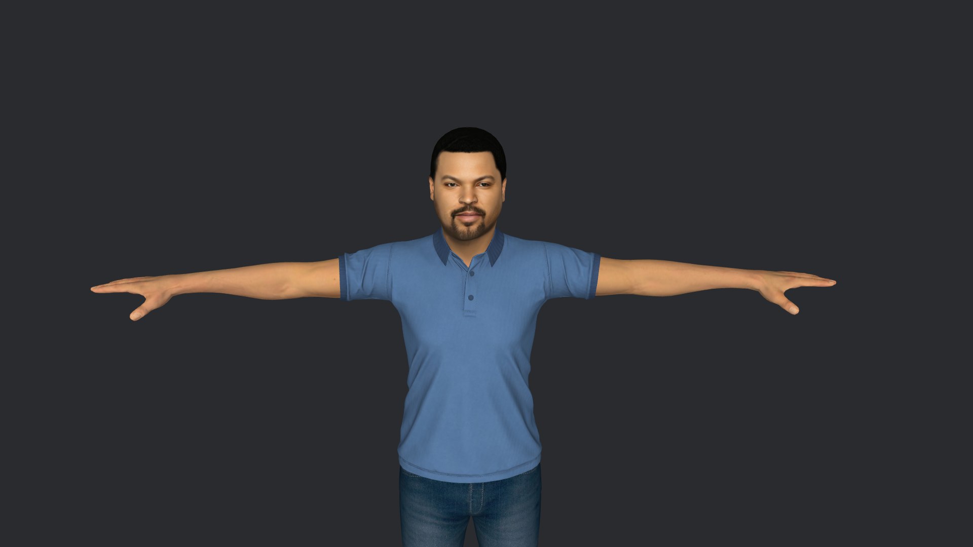 Ice Cube Hyper Realistic Full Body Fully Rigged 3D Character Model ...