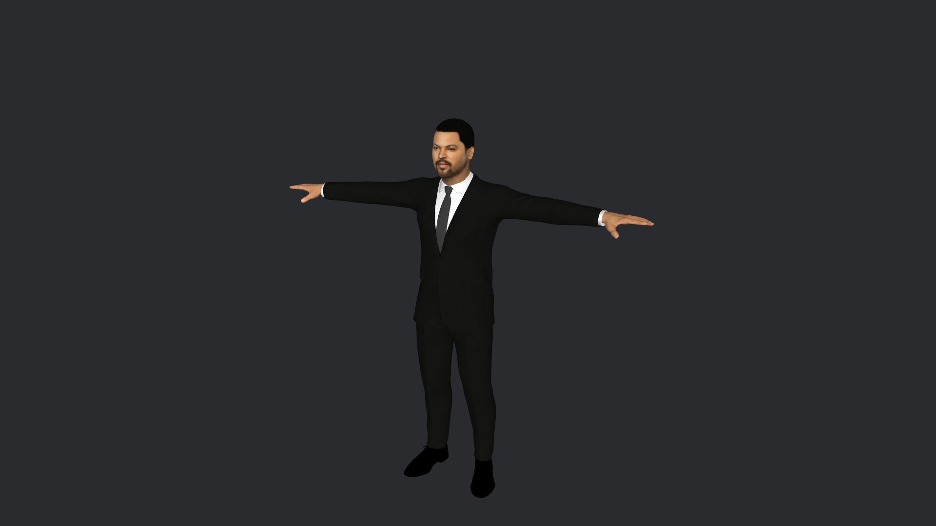 Ice Cube Hyper Realistic Full Body Fully Rigged 3D Character Model ...