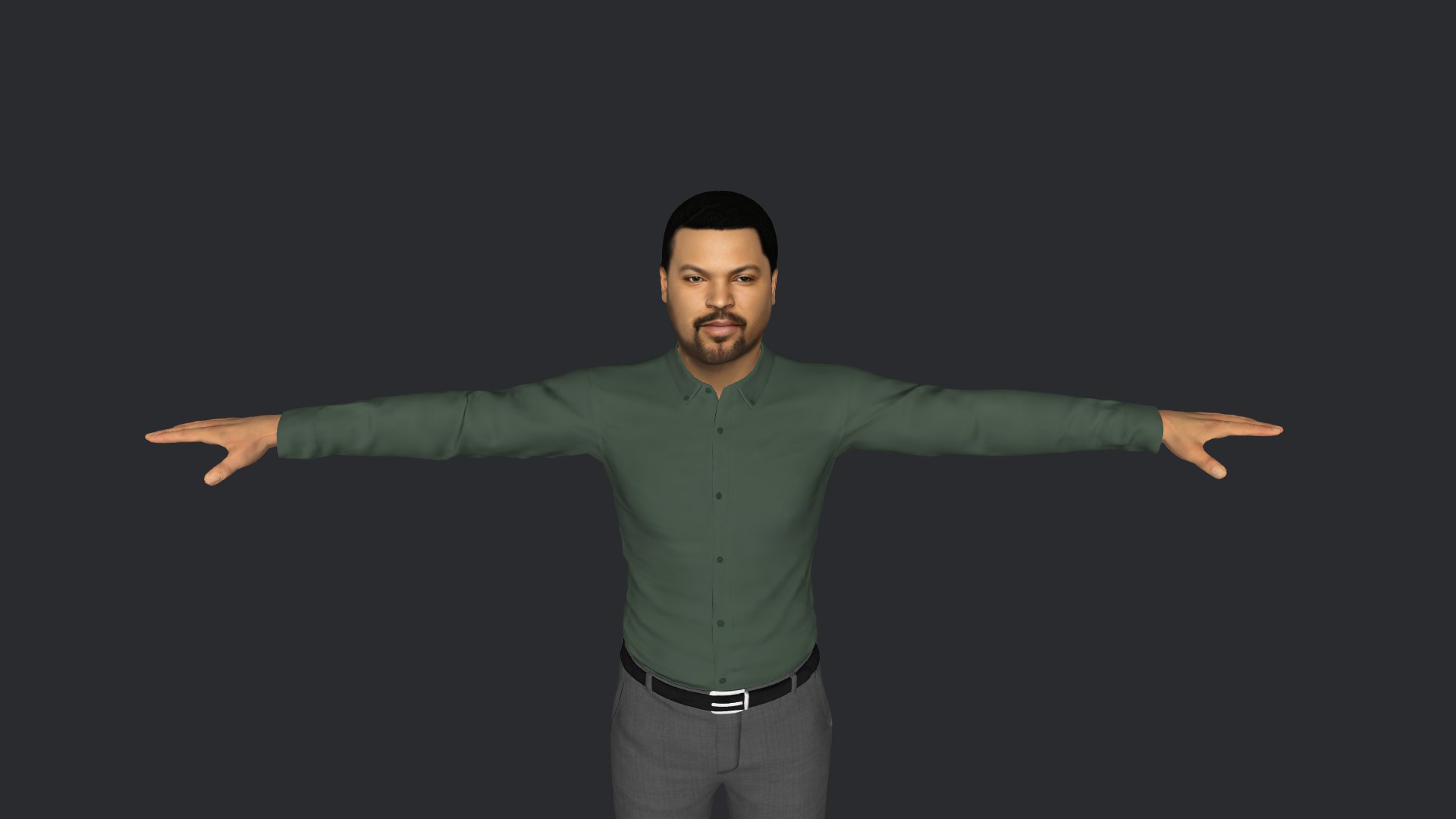 Ice Cube Hyper Realistic Full Body Fully Rigged 3D Character Model ...