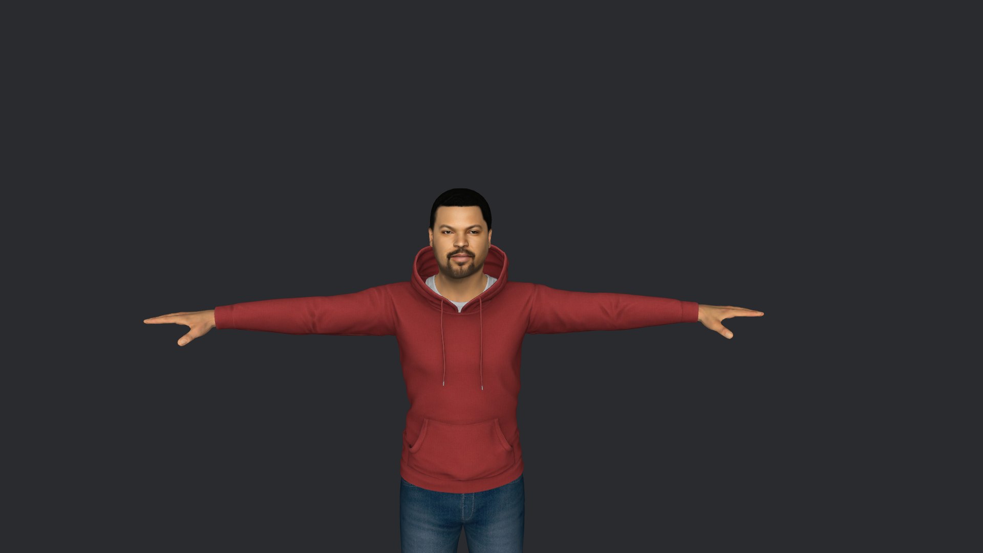 Ice Cube Hyper Realistic Full Body Fully Rigged 3D Character Model ...