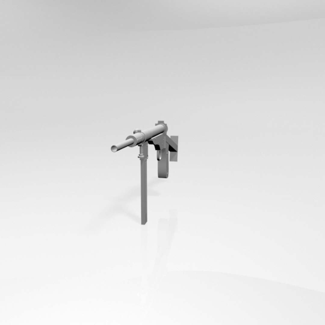 MP 3008 Gun 01 3D Model - TurboSquid 1832236