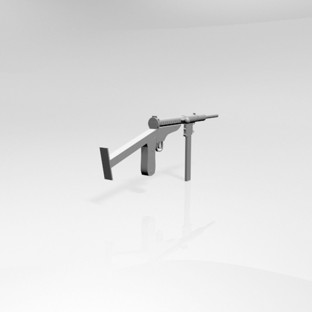 MP 3008 Gun 01 3D Model - TurboSquid 1832236