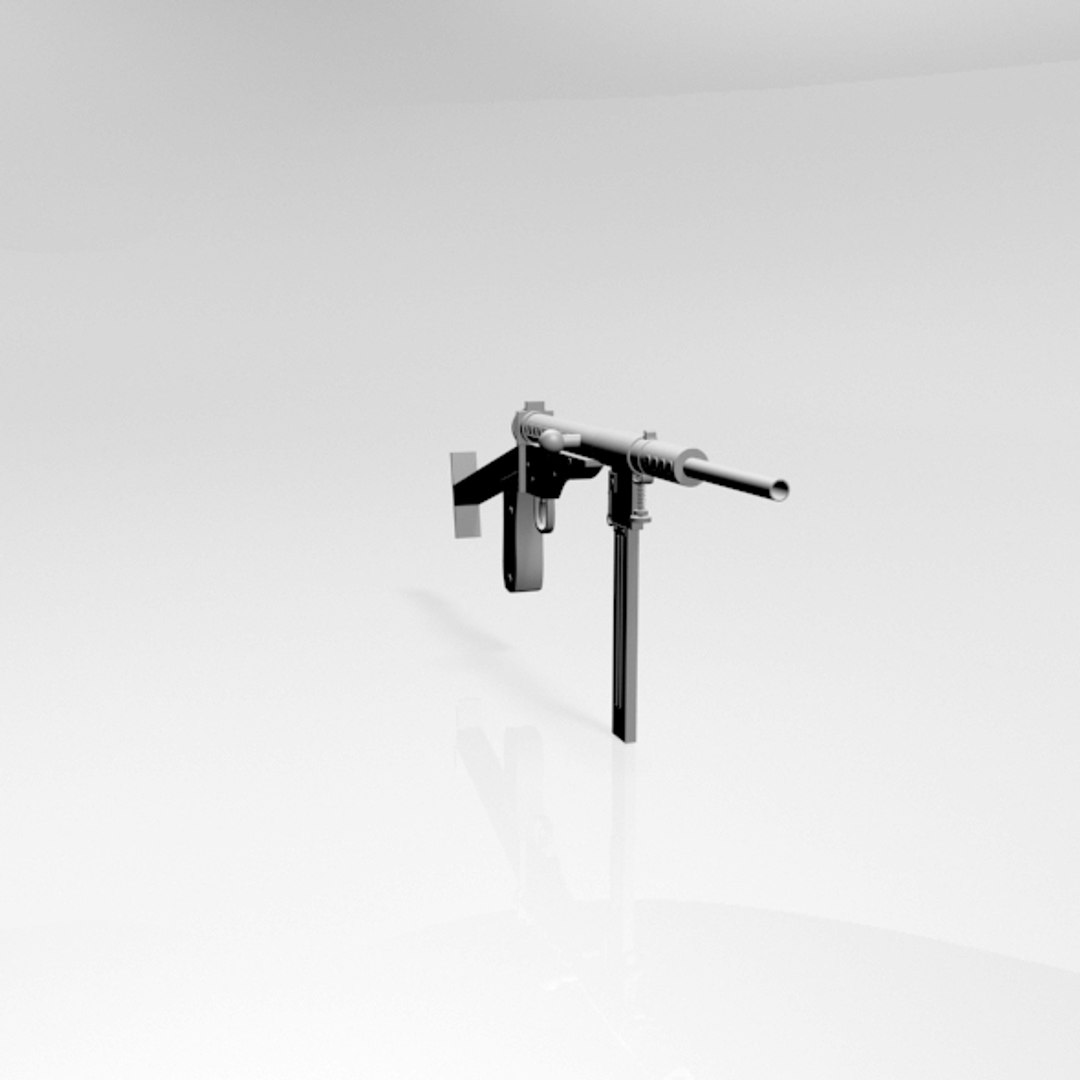MP 3008 Gun 01 3D Model - TurboSquid 1832236